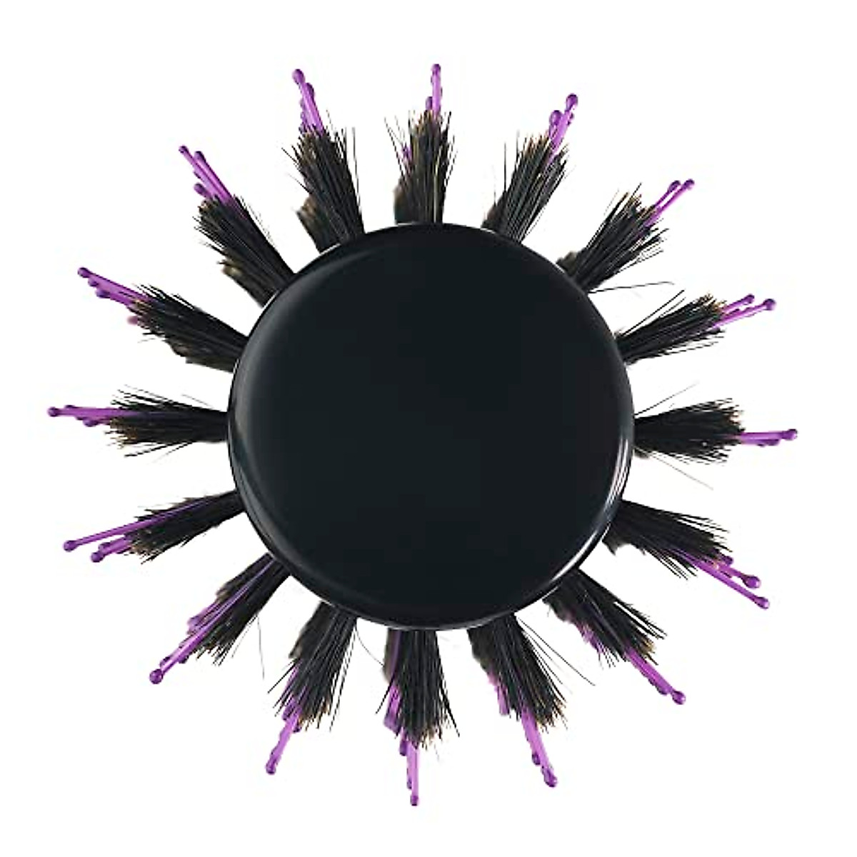 Wet Brush Volume & Body Round Brush for Thick to Coarse Hair - Volumizing Salon Blow-Out with Less Pain, Effort & Breakage - Natural Boar Bristle Detangles Knots, 1.5" Barrel