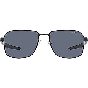 Sunglasses Prada Linea Rossa PS 54 WS DG009R Black Rubber