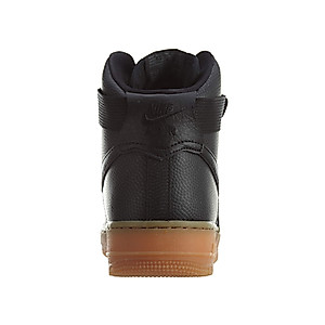 NIKE Air Force 1 Hi Women US 12 Black Basketball Shoe