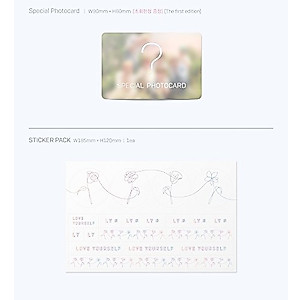 BTS - Love Yourself 承 [Her] [O ver.] with Photobook, Photocard, Official Folded Poster(O ver.), Extra photocard