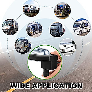 Lonsge Trailer Hitch Coupler Lock Kit|Includes 2" & 1/4" Couplers|Reinforced Solid Steel Coupler Lock for Travel Trailers, RV, Boat & More|Heavy Duty Anti-Theft Tongue Locks for Ultimate Peace of Mind