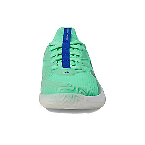adidas Women's Solematch Control Sneaker, Pulse Mint/Silver Metallic/Lucid Blue, 6