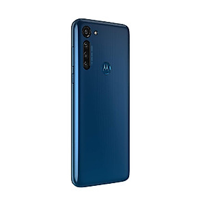 Motorola Moto G8 Power XT2041-3 Dual-SIM 64GB (GSM Only | No CDMA) Factory Unlocked 4G/LTE Smartphone (Capri Blue) - International Version