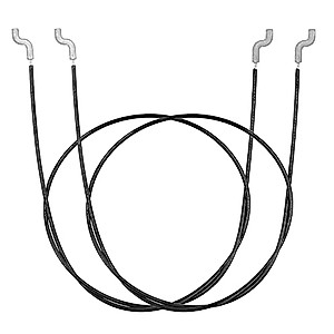 Hirldeea 1501123MA Front Drive Clutch Cable for Murray Craftsman Snapper Simplicity Snow Thrower Snowblower MT1501123MA (2-Packs)