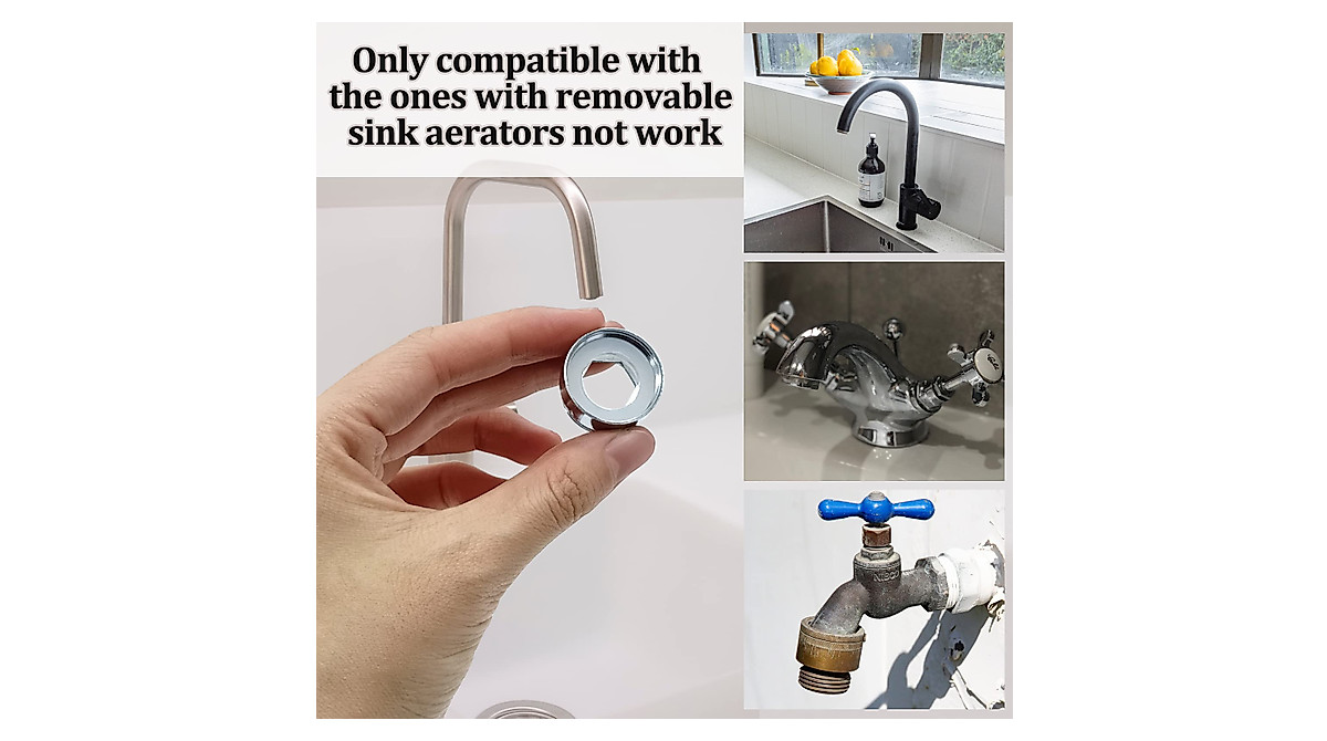 12-Piece Faucet Adapter Kit for Easy Connections