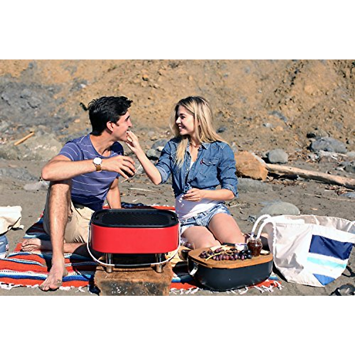 Cuisinart CGG-750 Portable, Venture Gas Grill, Red