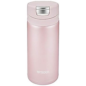 Tiger Thermos Bottle MMX-A022PA TIGER Mug Bottle, 6.8 fl oz (200 ml), Sahara, One-Touch, Lightweight, Fresh Pink