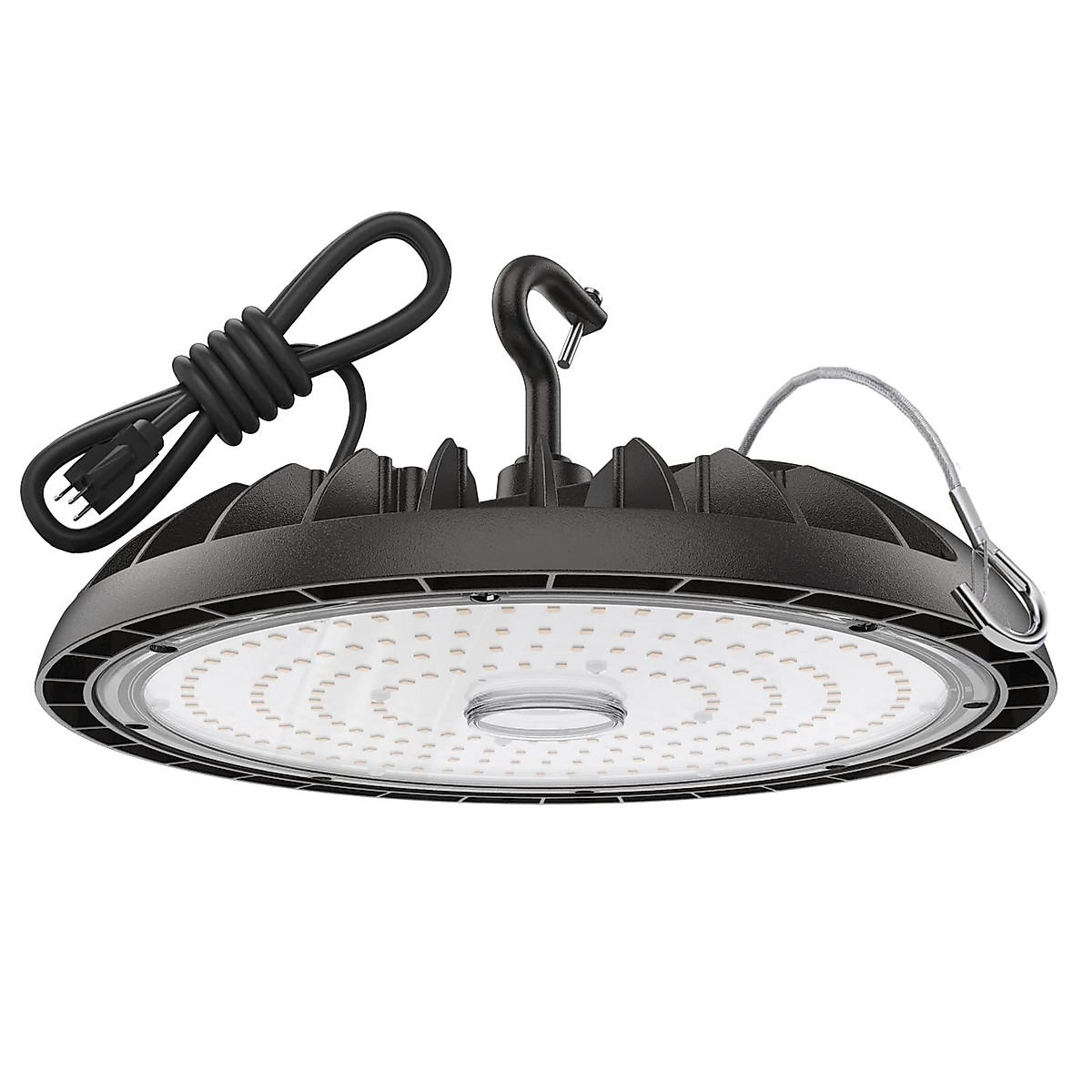 DEMILARE Led High Bay Light 150W, 5000K Bright High Bay Led Lights 22500LM, Durable UFO Bay Lighting (150LM/W) for Workshop, Garage, Barn