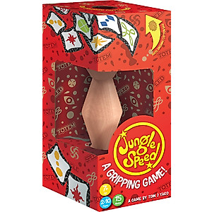 Zygomatic Jungle Speed Party Game (Eco Box) - Fast-Paced Matching Game with Travel Bag for Kids & Adults, Ages 7+, 2-10 Players, 15 Minute Playtime, Made