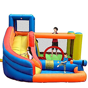 Bouncy Castles Inflatable Castle Indoor and Outdoor Slide Playground Naughty Castle Large Bounce Bed Inflatables Bouncy Castles