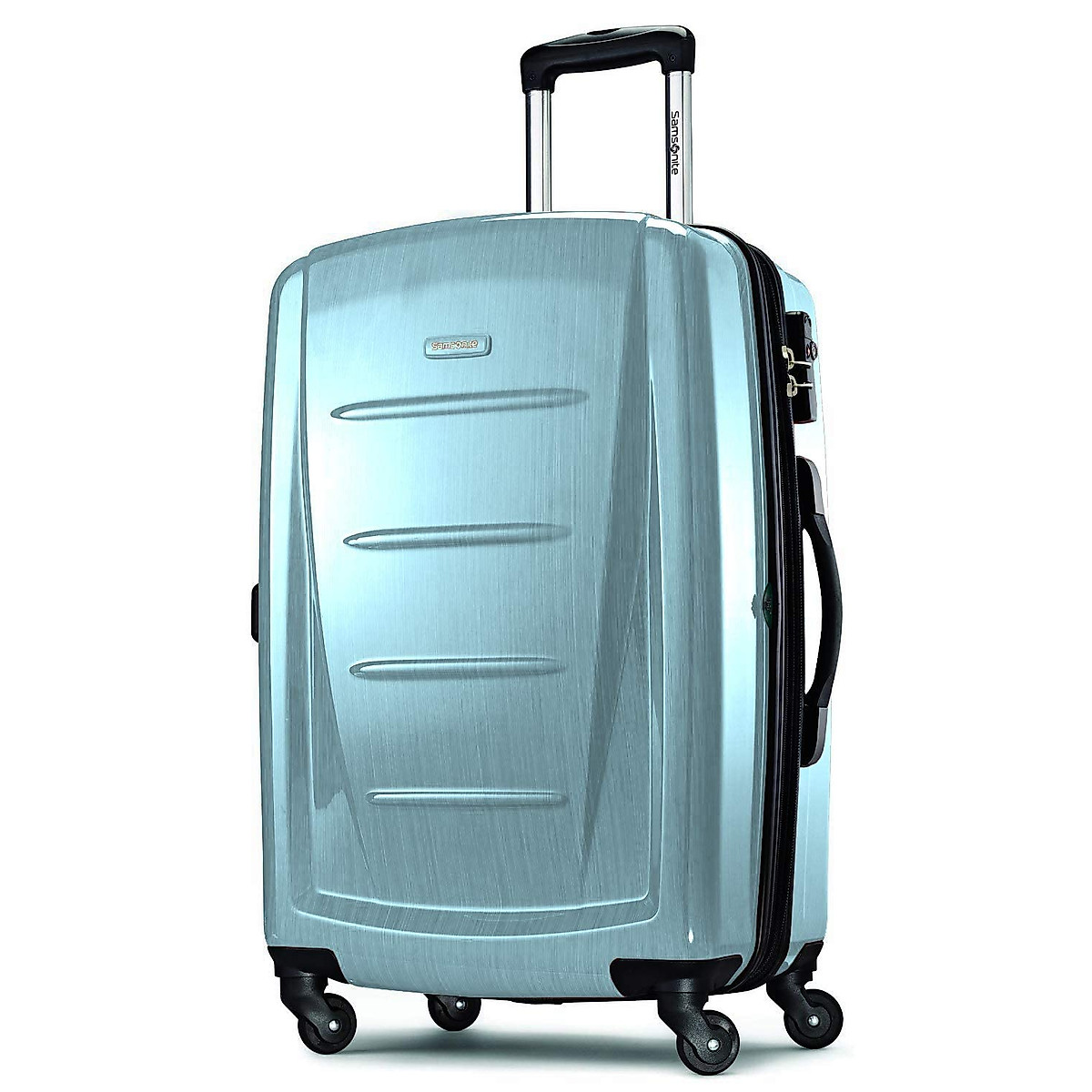 Samsonite Winfield 2 Hardside Expandable Luggage with Spinner Wheels (Ice Blue, 2-Piece Set (20/28))