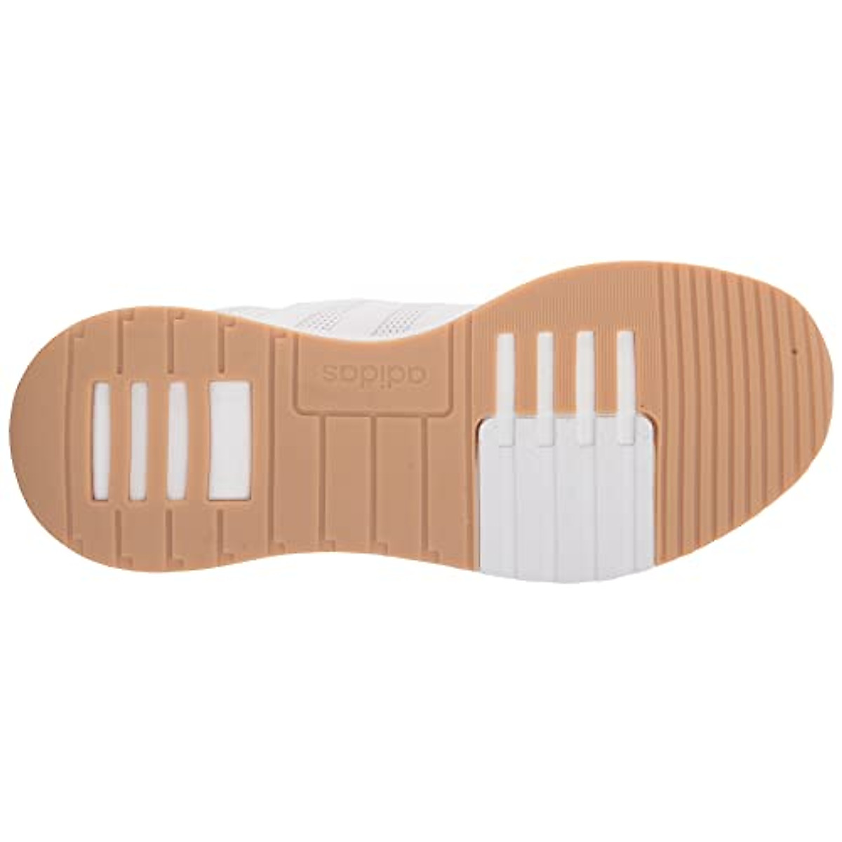 adidas Men's Racer TR21 Running Shoe, White/White/Grey, 10