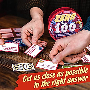 Scorpion Masqué Zero to 100 | Party Trivia Game | Fun Family Game | Travel Games| 2 to 12 Players | 15 Minutes