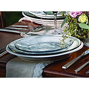 Anchor Hocking 6 Inch Glass Plates, Set of 12 Glass Salad Plates