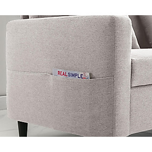 ZAFLY Folding Sofa Bed, Convertible Sectional Sleeper Sofa with Storage Chaise, 91 Inch Pull Out Couch, L-Shape Sofa Couch, Linen Upholstered 2 in 1 Sofa Bed for Living Room Office Apartment - Beige