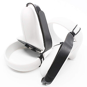 TNE Knuckle Straps with Wrist Straps & Thumbstick Covers for Oculus Quest 2 VR | Anti-Drop Hand Grip Accessories for Quest 2 Gaming Headset Touch Controller Handle (Black)