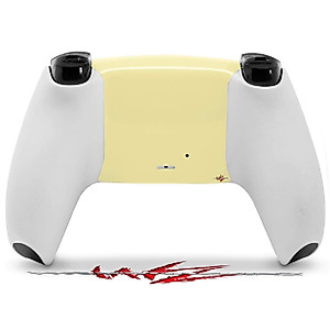 WraptorSkinz Skin Wrap compatible with Sony PS5 DualSense Controller Solids Collection Yellow Sunshine (CONTROLLER NOT INCLUDED)