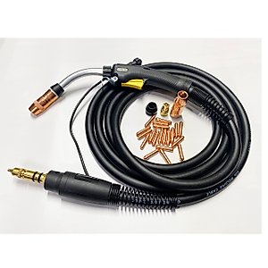 Mig Gun Replacement For Bernard BTB 400 Amp Q40 15ft Miller Connector Centerfire Parts (Mig Gun With .035" Kit)