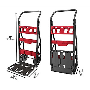 48-22-8415 for Milwaukee Packout Heavy Duty 2-Wheel Cart Dolly Hand Truck 400 lb Weight Capacity