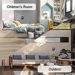 Bug Zapper Mosquito Killer Zapper Electric Portable Indoor Plug-in for Mosquitos Files Gnats Insects Trap