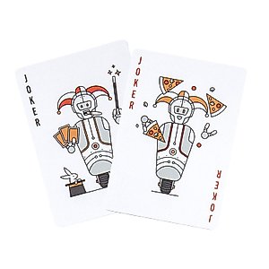Stellar Factory Deck of Robots: A Playing Card Deck Featuring Restless Robots