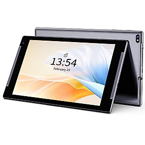 TJD 10 inch Tablet, Android 10.0 Tablet, 2GB RAM 32GB, 1.6GHZ Quad Core Processor, 1280x800 IPS Display, Google Play, 2MP+5MP Camera, Bluetooth, 2.4GHz WiFi, Type-C, TF Expansion with Tablet Stand