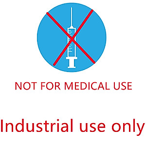 2Pcs 30ml Plastic Syringes and 2Pcs Blunt Needle Tip Luer Lock 14Ga x 10", Great for Scientific Labs, Measuring and Refilling