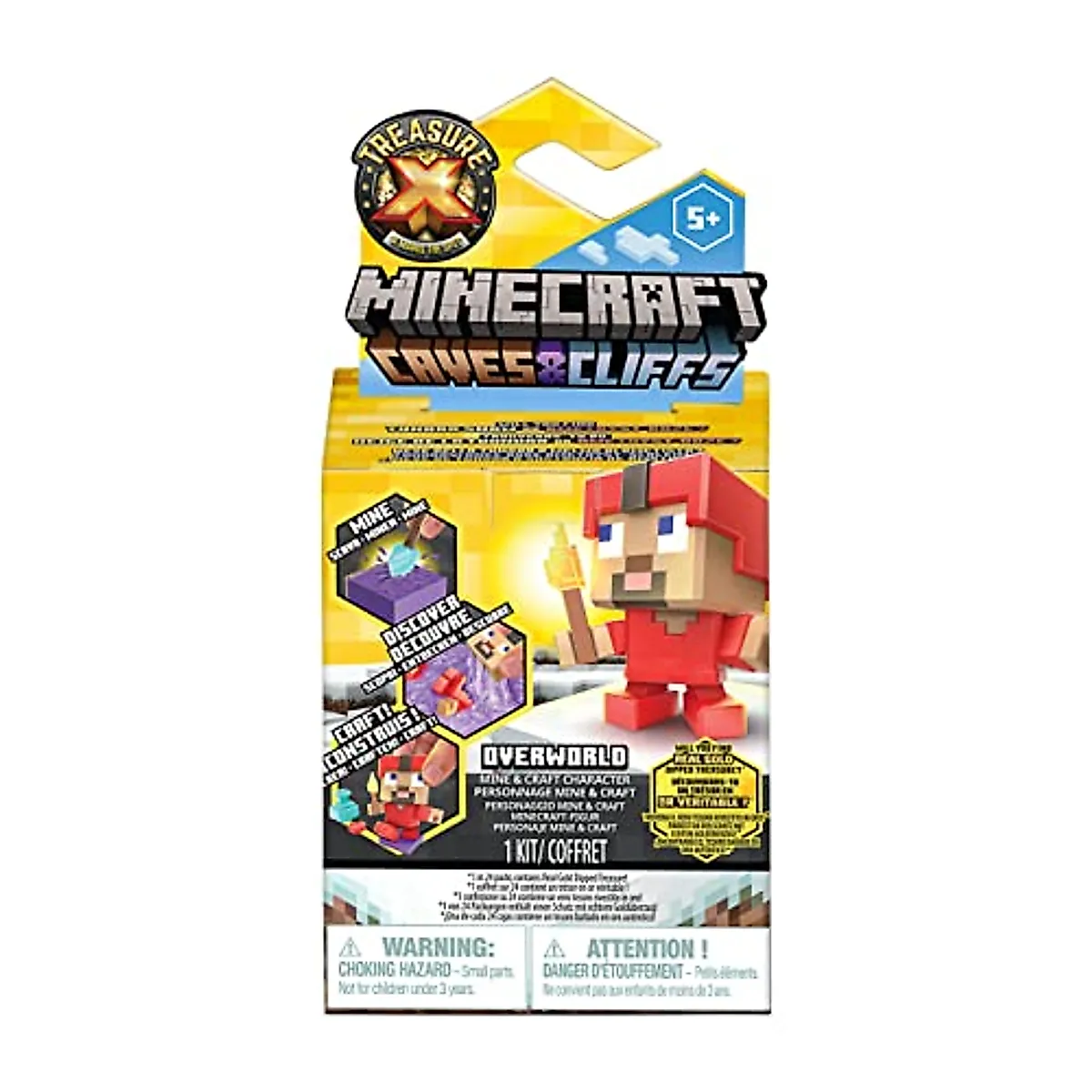 Treasure X Minecraft Caves & Cliffs - Overworld Characters. Mine ...