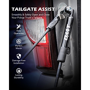 Orion Motor Tech Compatible with 1999-2006 Chevy Silverado Sierra Tailgate Assist, Truck Tail Gate Lift Assist Tailgate Shock Compatible with GMC Sierra 1500 2500 3500 Models & 2007 Classic Models