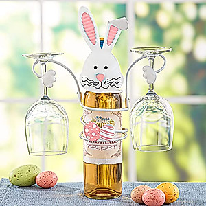 Rabbit Wine Glass Holder Goblet Holder Wine Glass Holder Easter Gift IK2