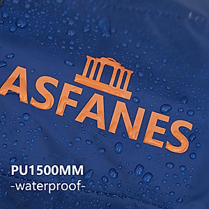 ASFANES 2 Person Waterproof Tents for Camping Easy Setup Outdoor Portable Backyard Camping Tents Suitable for Car, Backpacking, Hiking, Picnic or Fishing, Navy Blue