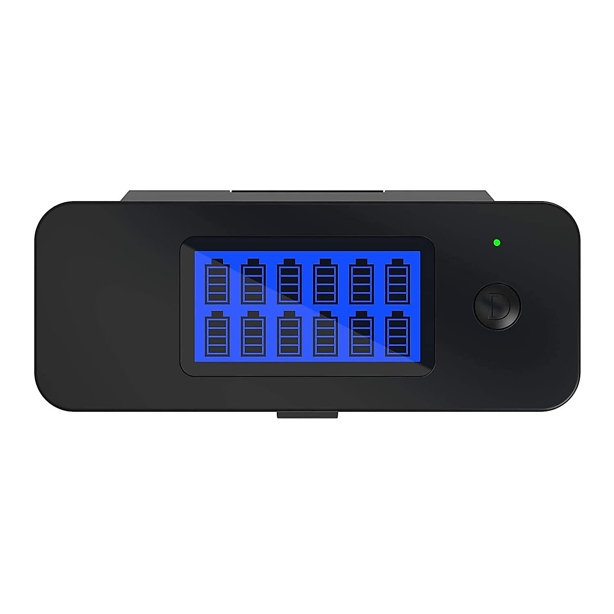 East Brooklyn Labs RadCad Battery Charger and Caddy Drop in The Caddy and Begin Charging Charges 12 AA Rechargeable Batteries Compatible with Most Caddies