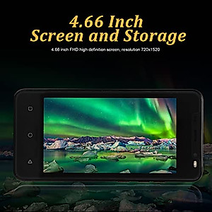 I12 Pro Max Unlocked Cellphone, 1GB RAM 8GB ROM Dual SIM Card 3G Network Unlocked Smartphone Face ID Mobile Phone for Android 10 2500mAh(Black)