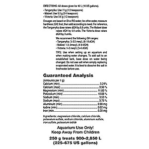 Cichlid Lake Salt, 250 g / 8.8 oz