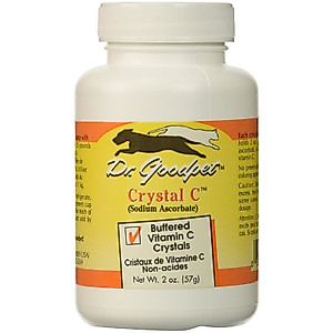 Dr. Goodpet Crystal C - Highest Purity Buffered Vitamin C Powder - Supports Immune System & Overall Health!