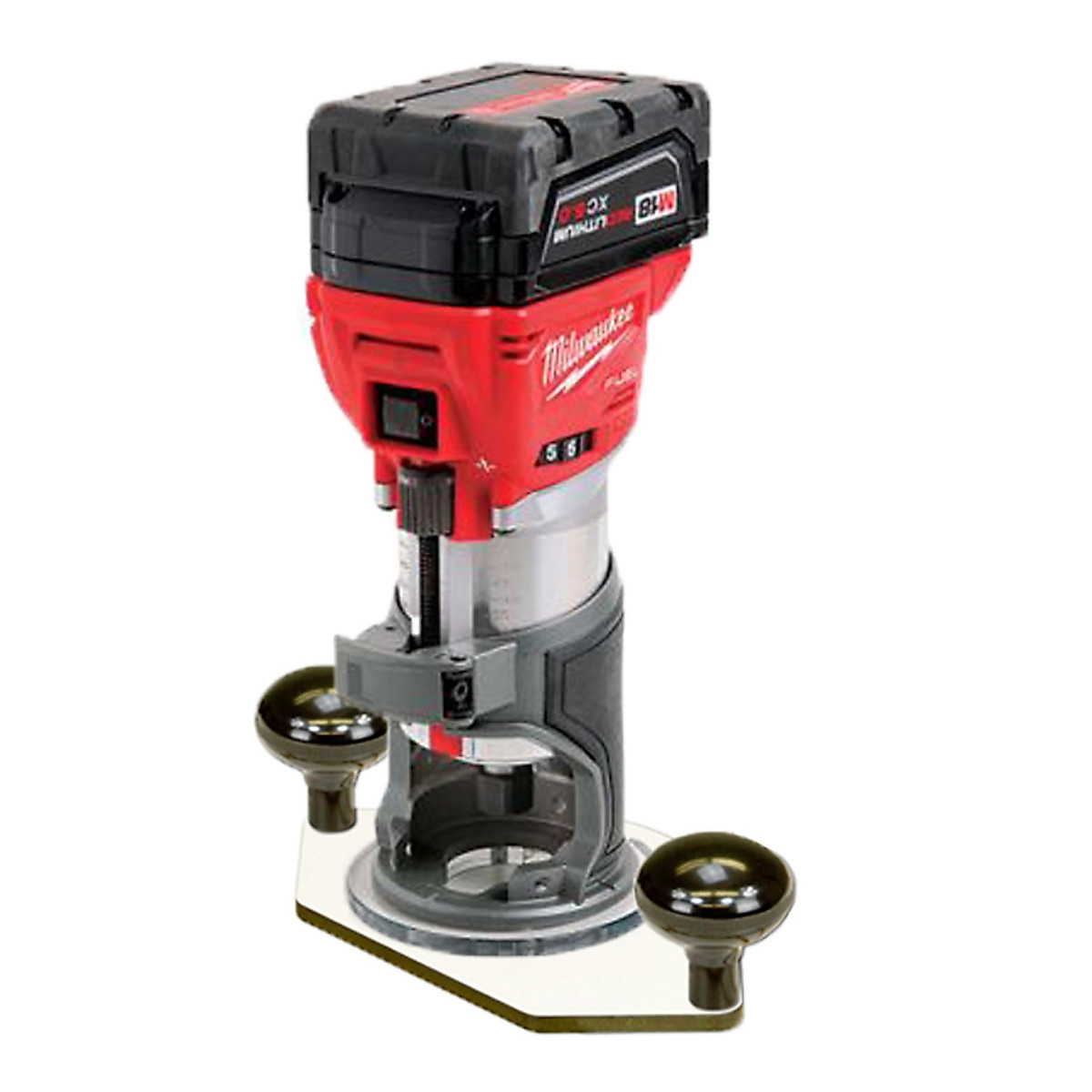 Woodhaven 8371 Trim/Compact Router Plate For Milwaukee M18 compact router