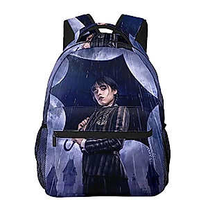 Wednesday Backpack Laptop Backpack Girl Boy Lightweight Backpacks Travel Backpack Men And Women