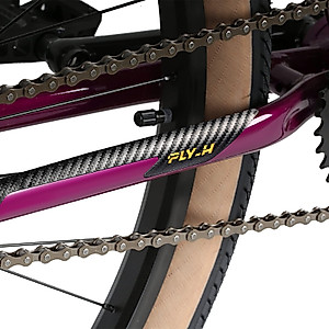 FLY_H Bicycle Frame Protection Sticker Tape Bike Chain Guard Tape Bicycle Chain Protector Bicycle Paint Protection Stickers Bike Cable Protection Decorative Sticker Protection Scratches and Impacts