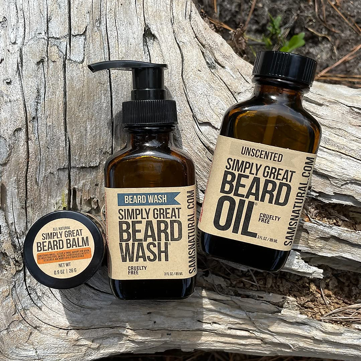 SIMPLY GREAT BEARD OIL Beard Oil Unscented, 2.9 OZ