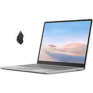 Microsoft Surface Laptop Go 12.4" Touchscreen, Intel Core i5-1035G1 Processor, 4 GB RAM, 512GB PCIe SSD, Up to 13Hr Battery Life, WiFi, Webcam, Windows 11 Pro, Platinum Silver