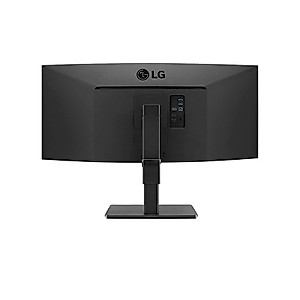 LG 34” TAA IPS QHD UltraWide Monitor (3440x1440) with 21:9 Aspect Ratio, HDR10, sRGB 99% Color Gamut, Dual Controller & MaxxAudio, Black (34BN770-B) (Renewed)