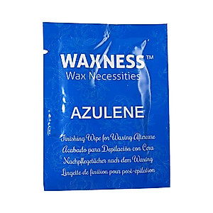 Waxness Wax Necessities at Home Azulene After Waxing Finishing Wipes 20 Pack