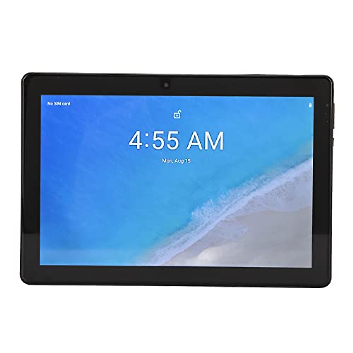 Kufoo Black Tablet, 4G LTE Internet ROM 512GB 8MP 16MP Mini Tablet for Office (US Plug)