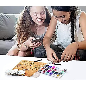 Rired 27 Stone Beads for Jewelry Making Kit, Irregular Natural Gemstones Healing Crystal Loose Rocks Beads with Bracelet Earrings Making Supplies