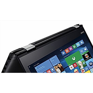 Lenovo 2-in-1 Flex 4 Flagship High Performance 14" HD Touchscreen Laptop PC, Intel Pentium 4405U Dual-Core, 4GB DDR4, 500GB HDD, Bluetooth, WIFI, Windows 10, Black