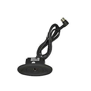 FR 2 Button Handset for Power Recliners w USB, Matte Finish