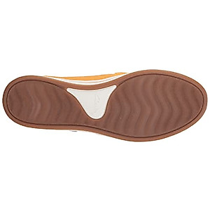 Clarks Women's Breeze Step Loafer, Yellow Canvas, 8 Wide