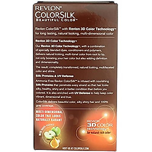 Revlon ColorSilk Hair Color, 42 Medium Auburn (Pack of 2)