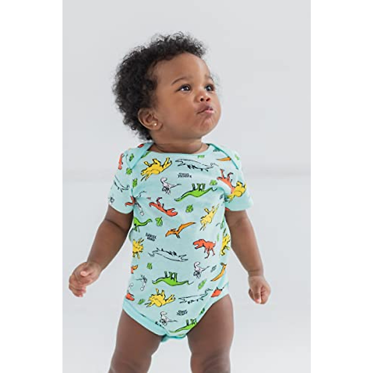 Jurassic World Welcome to the Universe Baby Baby Bodysuit (Pack of 4)