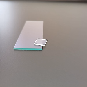 ITO Coated Conductive Glass Substrate Slides superconducting Low Resistance < 10Ω /Square (10mm×10mm, 80 Pcs)